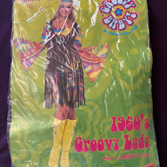 smiffy | Other | Hippie 96s Groovy Lady Halloween Costume S | Poshmark